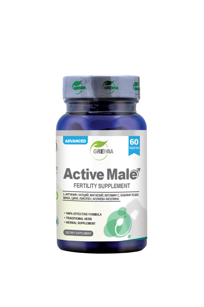 За мъжки фертилитет: Бабини зъби (95%), Мака и Аргинин | Grewia.bg